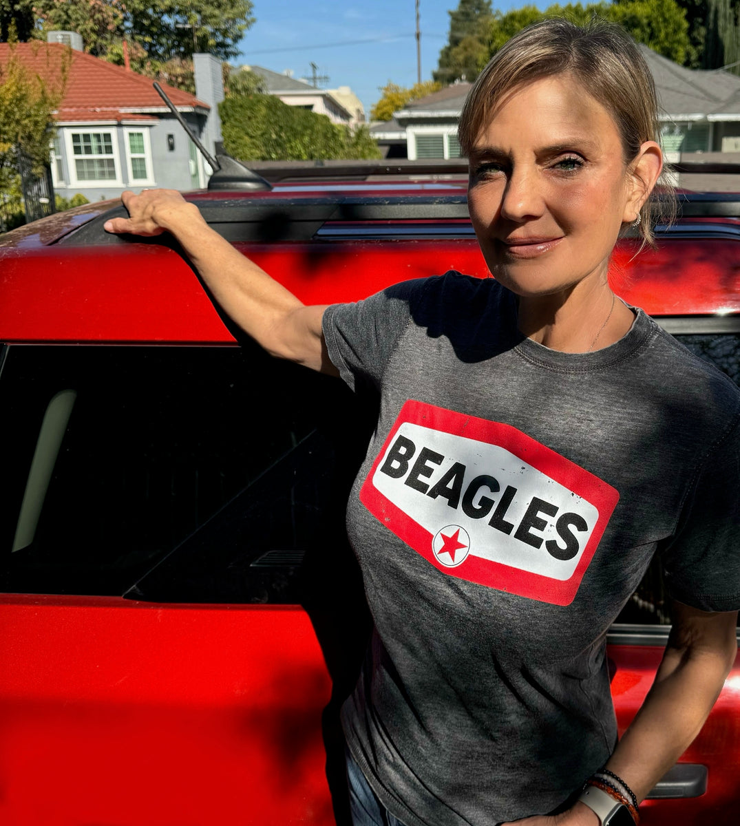 "BEAGLES" vintage short sleeve tee – Beagle Freedom Project™