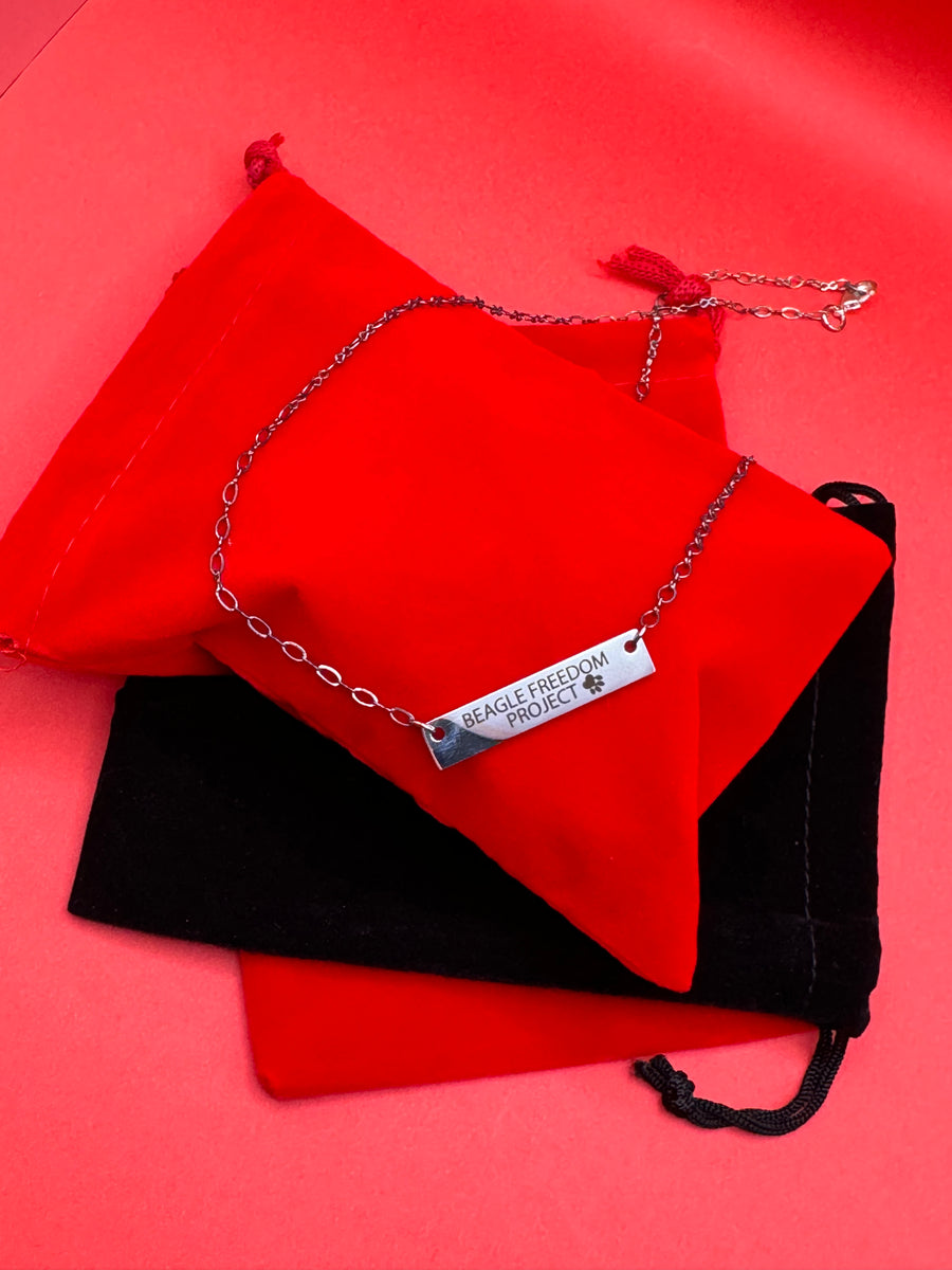 BFP Name Plate | Necklace - ON SALE! – Beagle Freedom Project™