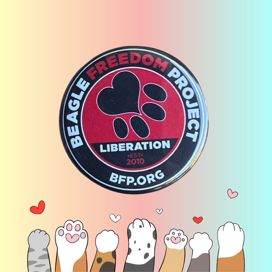 BFP Stamp Logo Button – Beagle Freedom Project™