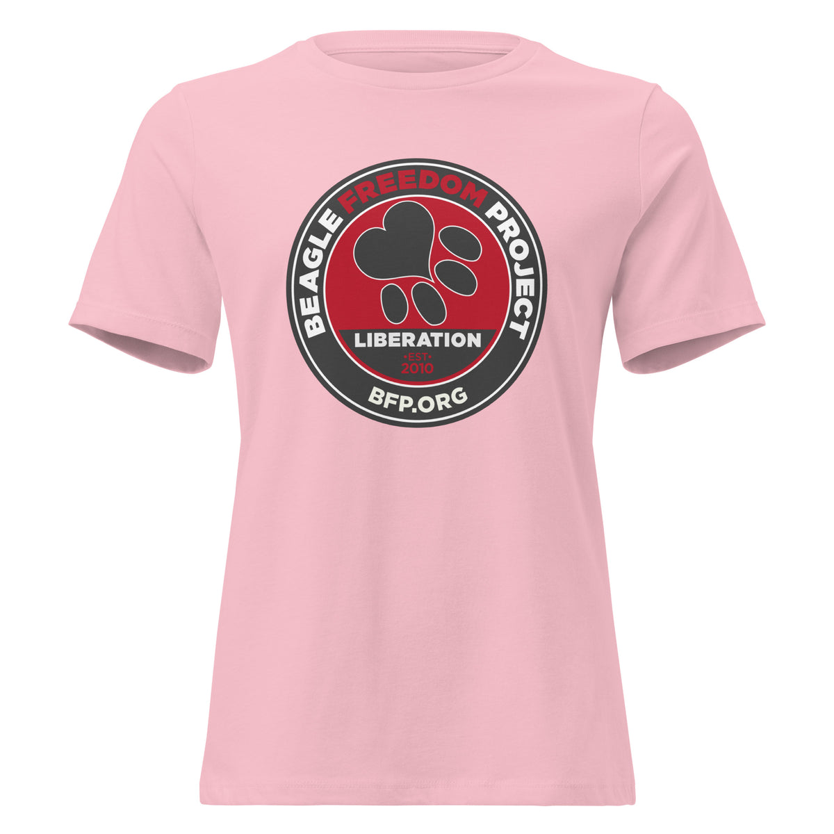 BFP Stamp Logo Women's Relaxed T-Shirt – Beagle Freedom Project™